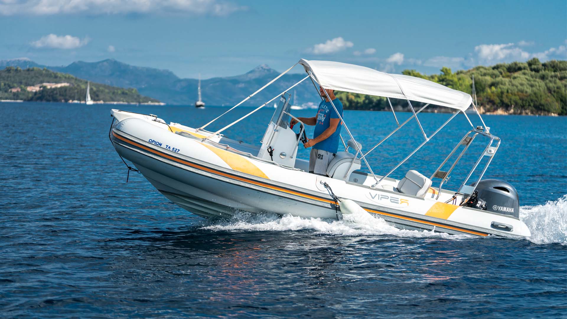 Rib Orion – Meganisi Luxury Villas Lefkada | Rent a Boat in Meganisi ...